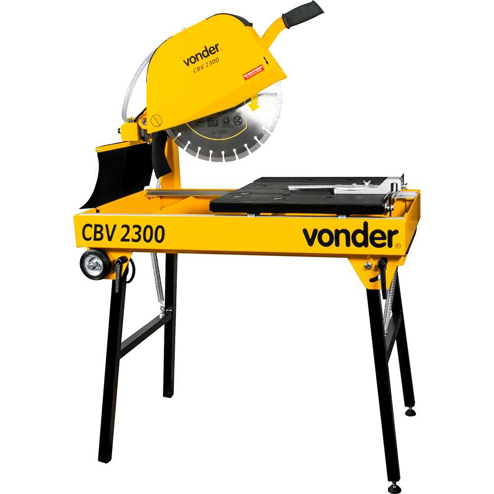 Cortador de blocos, 2.300 W, CBV 2300 - Vonder